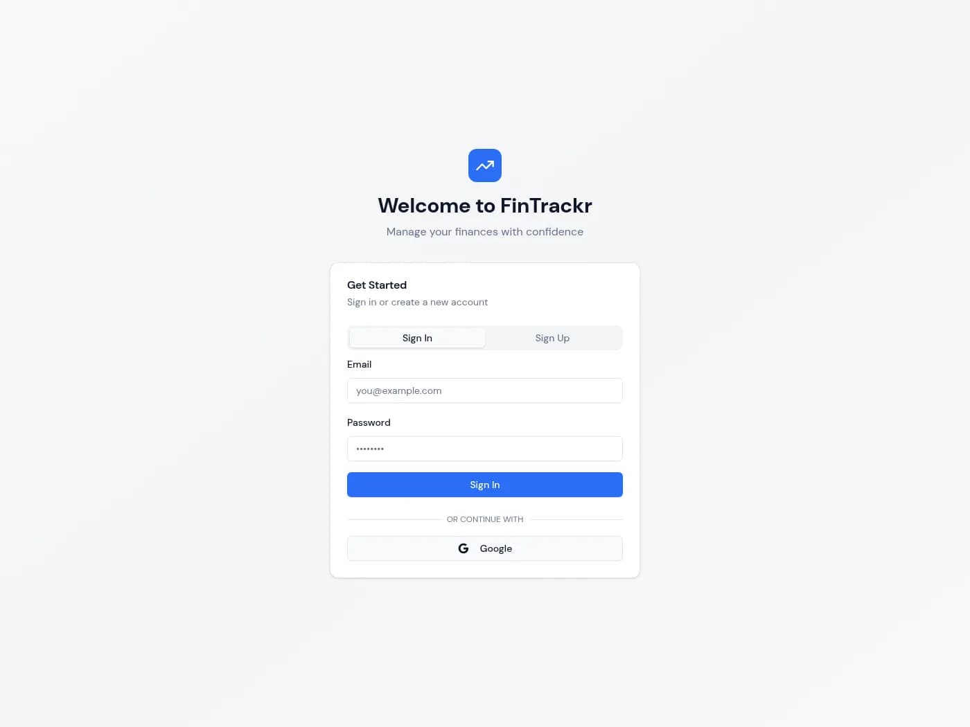 FinTrackr: End-to-End Personal Finance Management Platform (with Social Features)