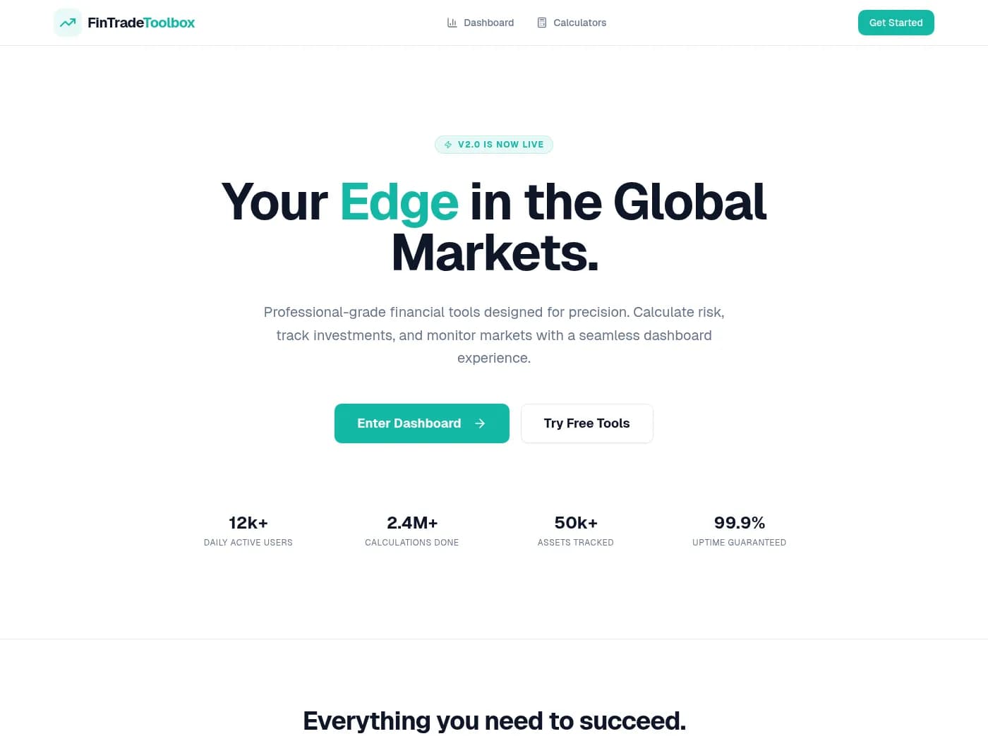 FinTrade Toolbox