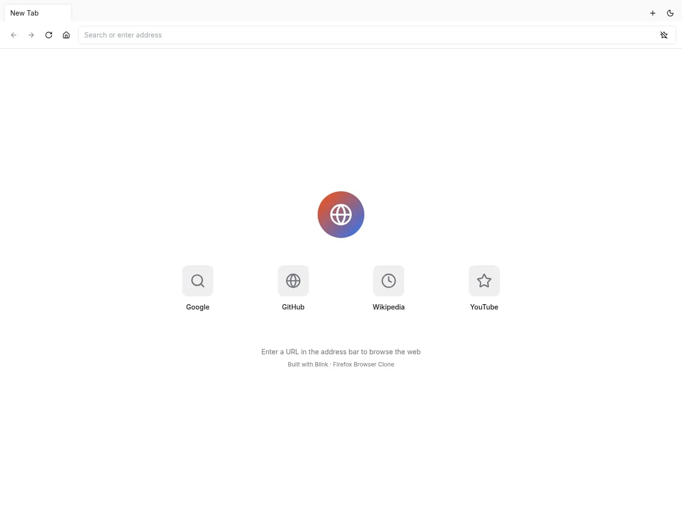 Firefox Browser Clone