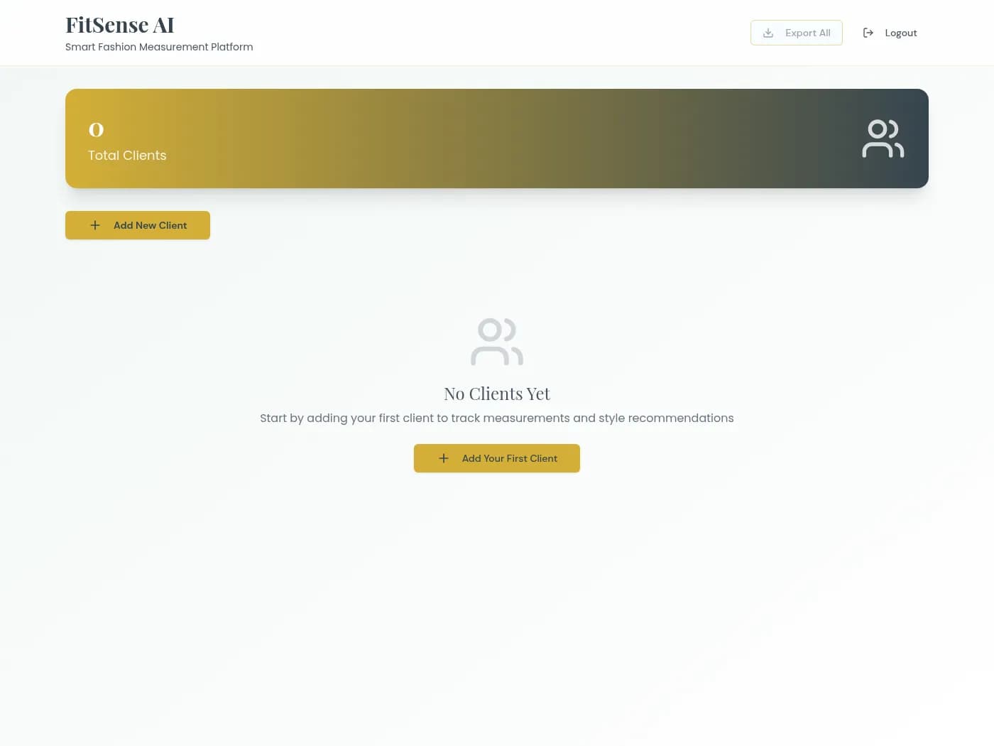 FitSense AI – Smart Fashion Measurement & Style Recommendation Platform