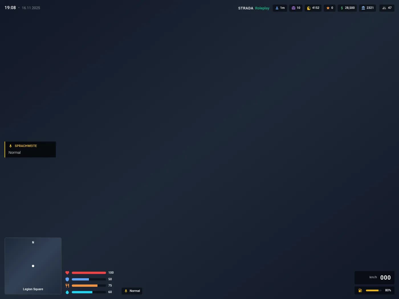 FiveM Clean Style HUD UI
