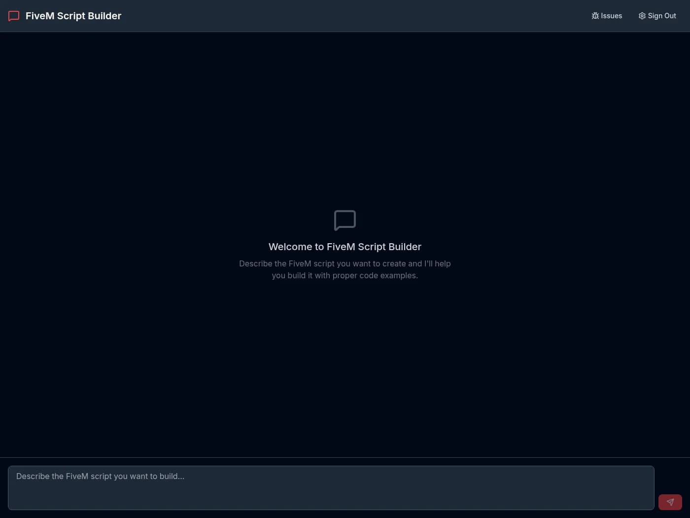 FiveM Script Builder AI Chatbot