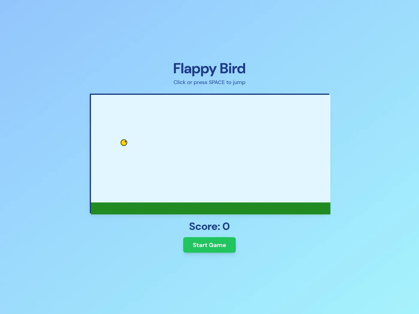 Flappy Bird Tube View