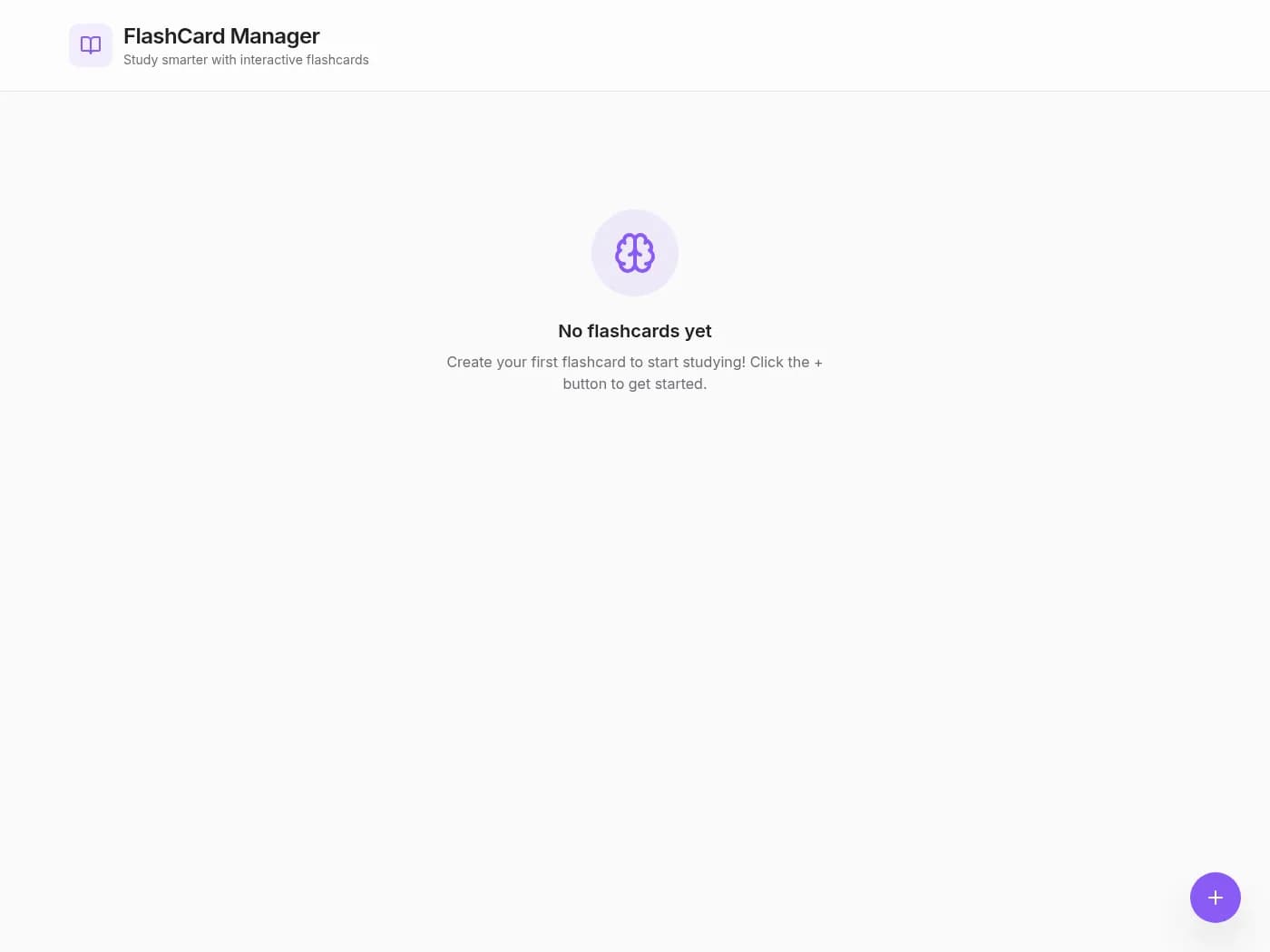FlashCard Creator & Manager