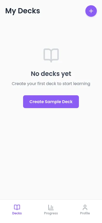 Spaced Repetition Flashcard Mobile App for Micro-Learning