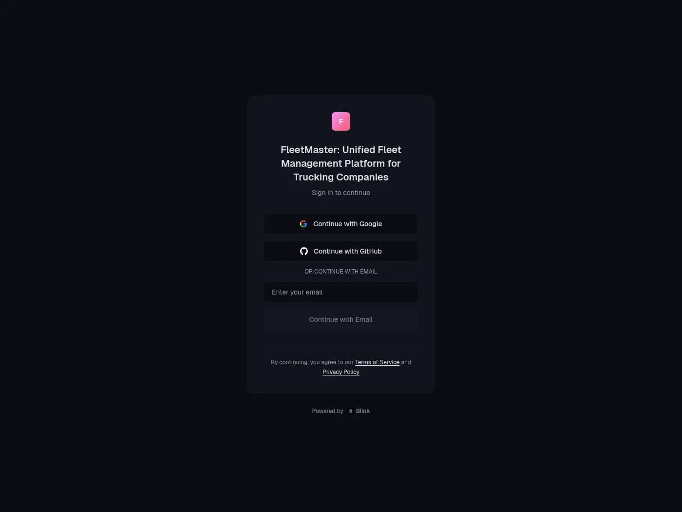 FleetMaster: Unified Fleet Management Platform for Trucking Companies