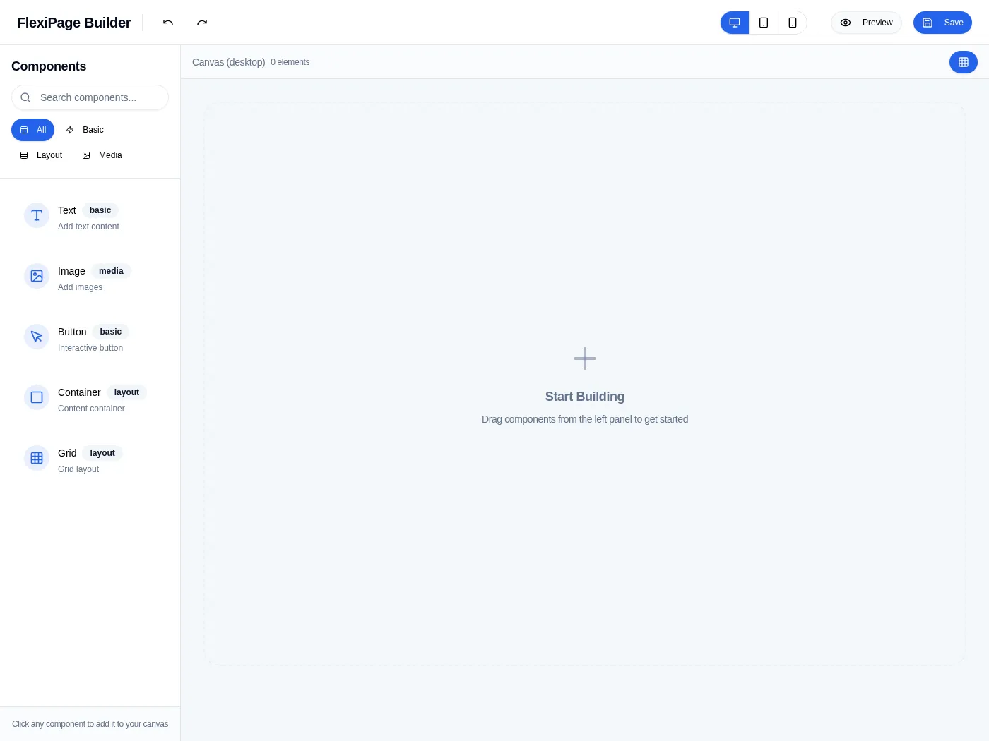 FlexiPage Builder