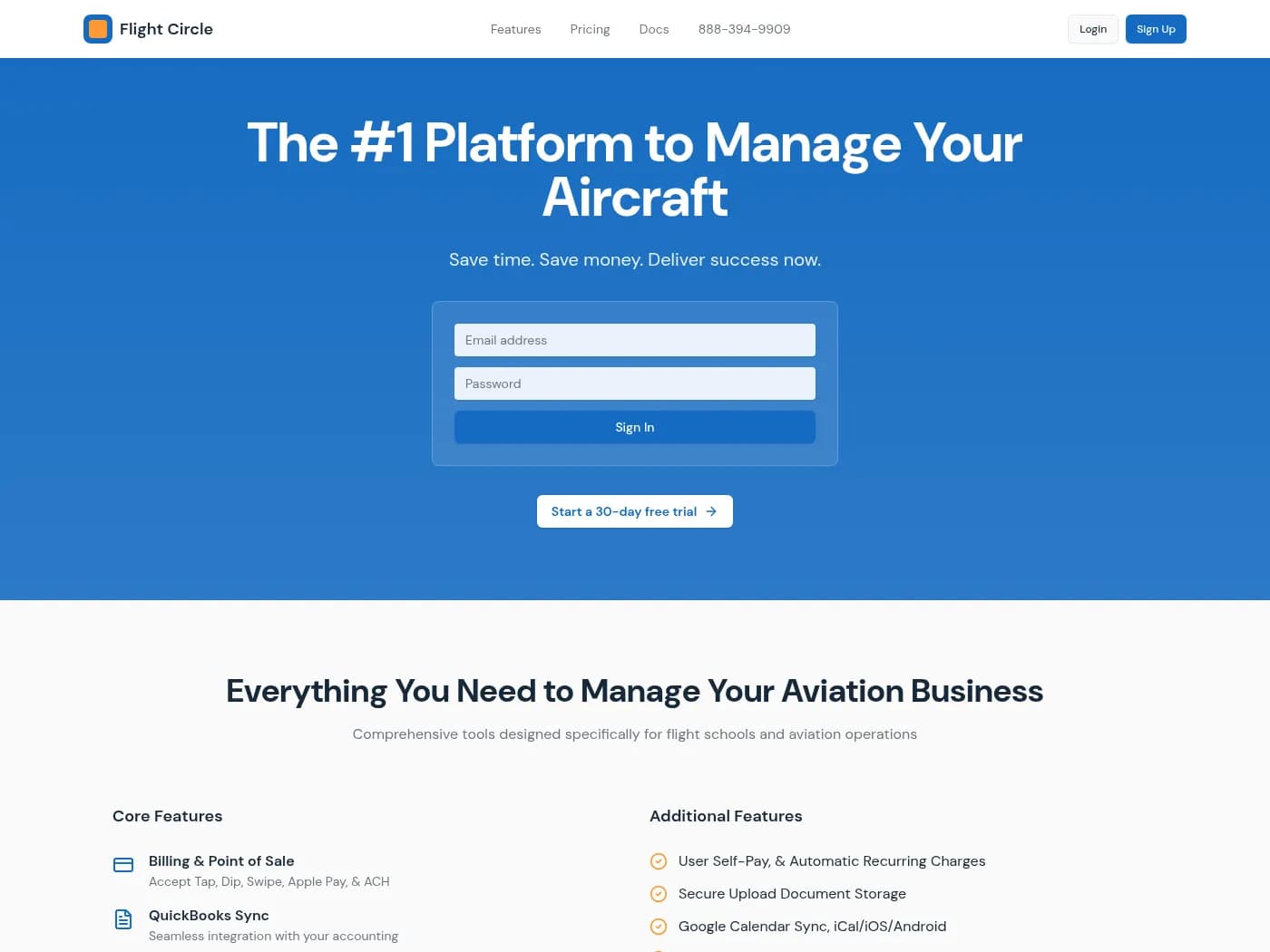 FlightCircle Web App Clone
