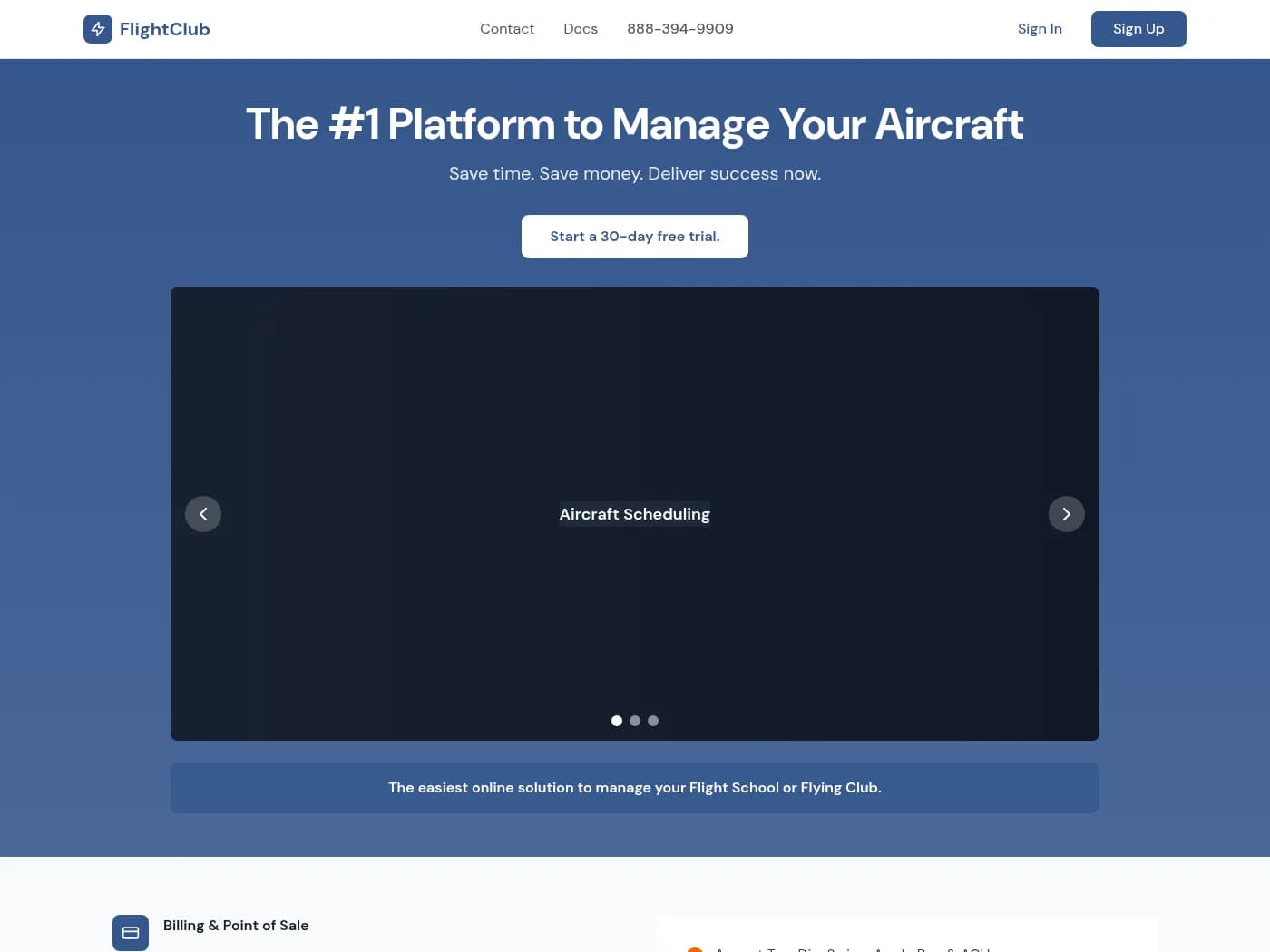 FlightClub - Aircraft Scheduling and Management Platform
