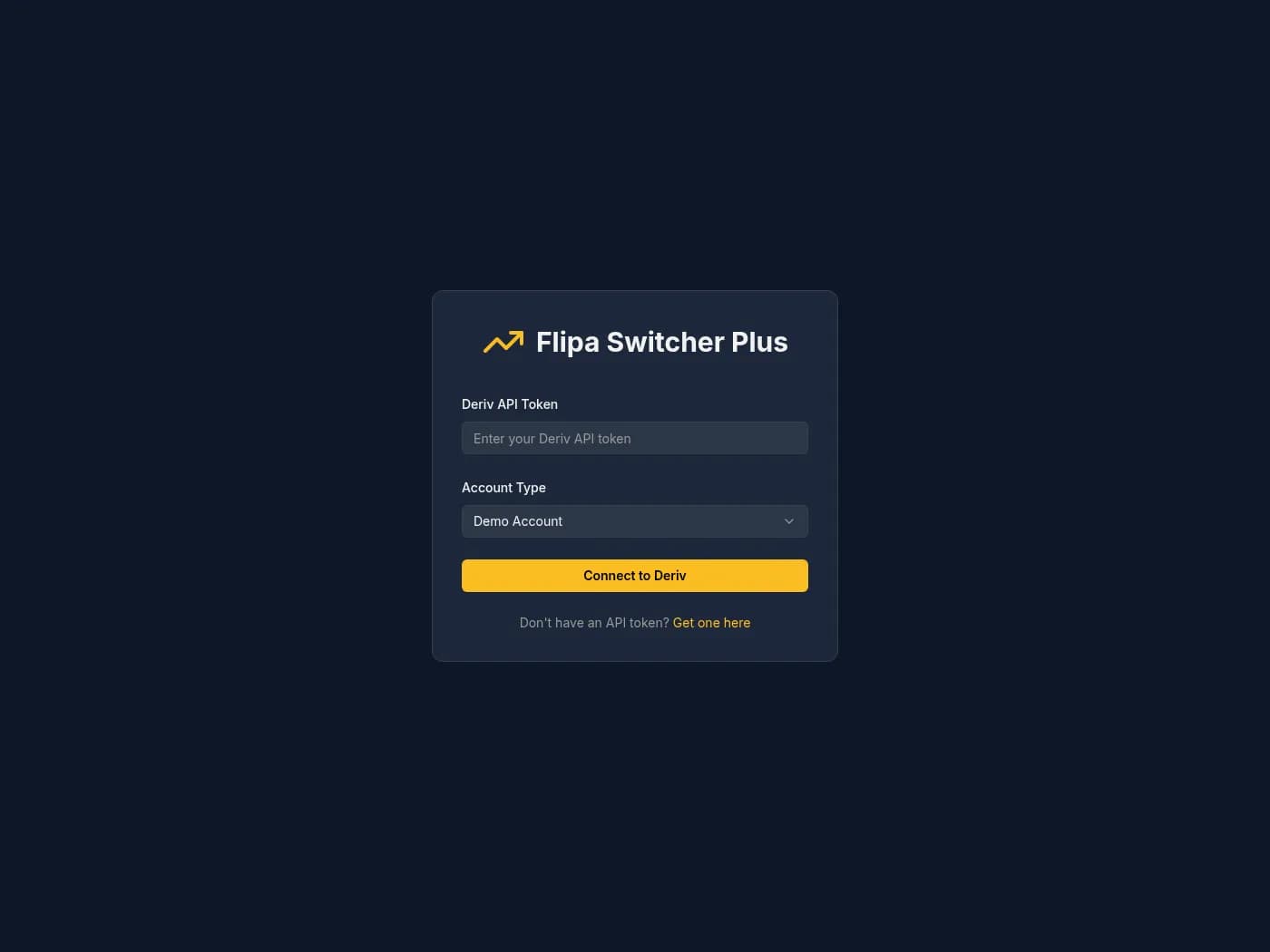 Flipa Switcher Plus: Pro Deriv Trading Platform