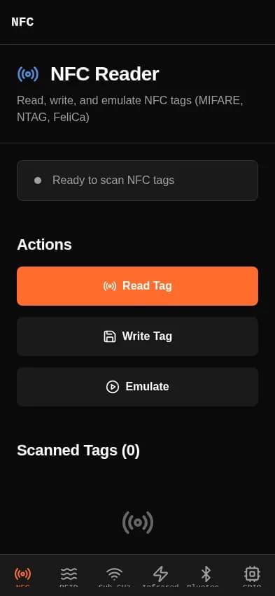 Flipper Zero Utility App for Android