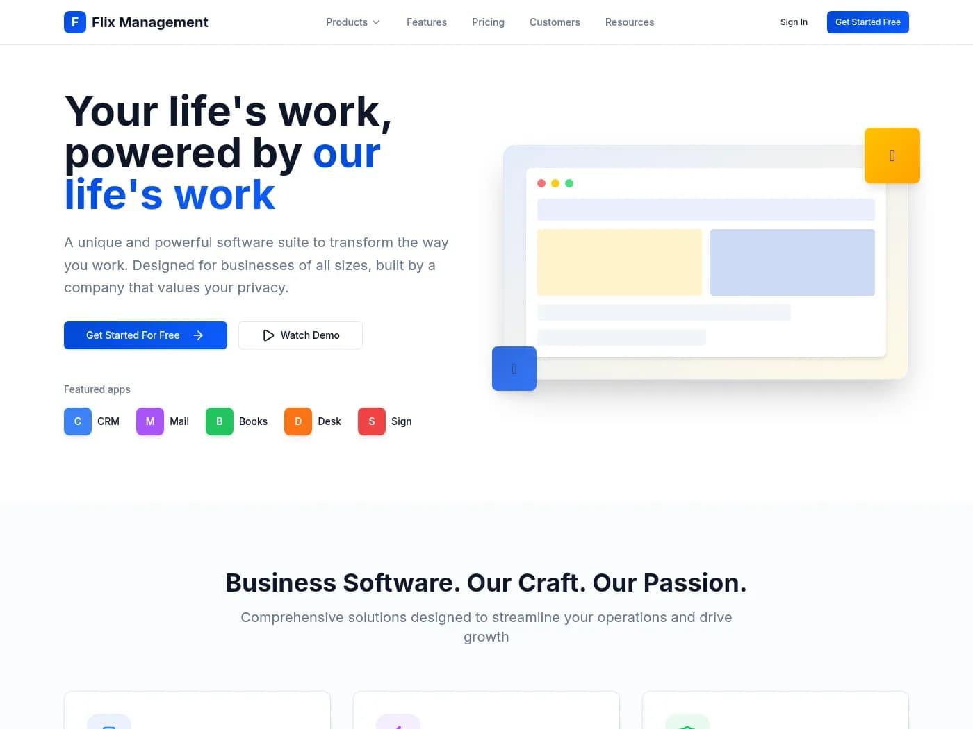 Flix Management Platform