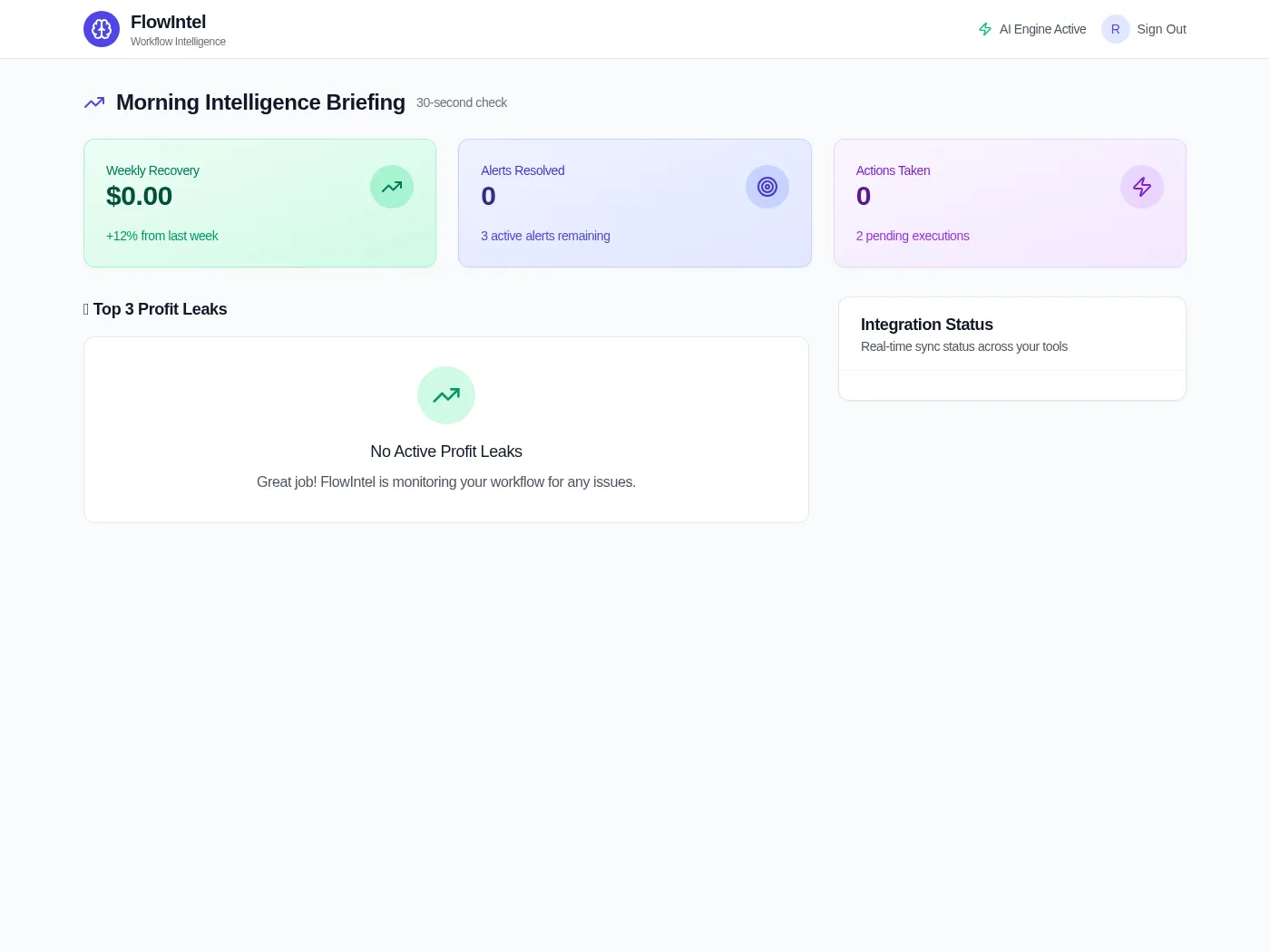 FlowIntel: The Freelancer Business Operating System