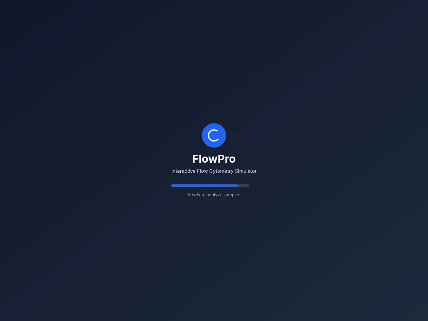 FlowPro: Interactive Flow Cytometry Simulator & Learning Platform