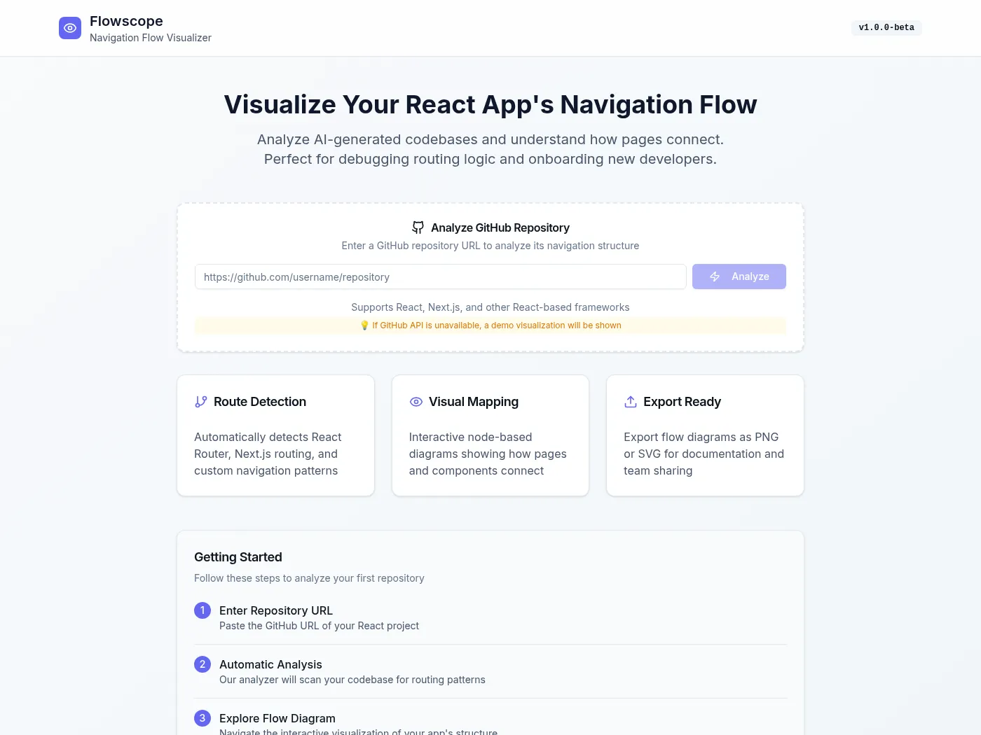 Flowscope: Visualizing Navigation in AI-Generated Codebases