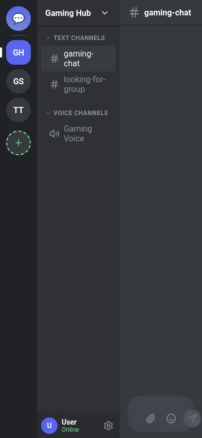 Flutter Discord-Like Chat App