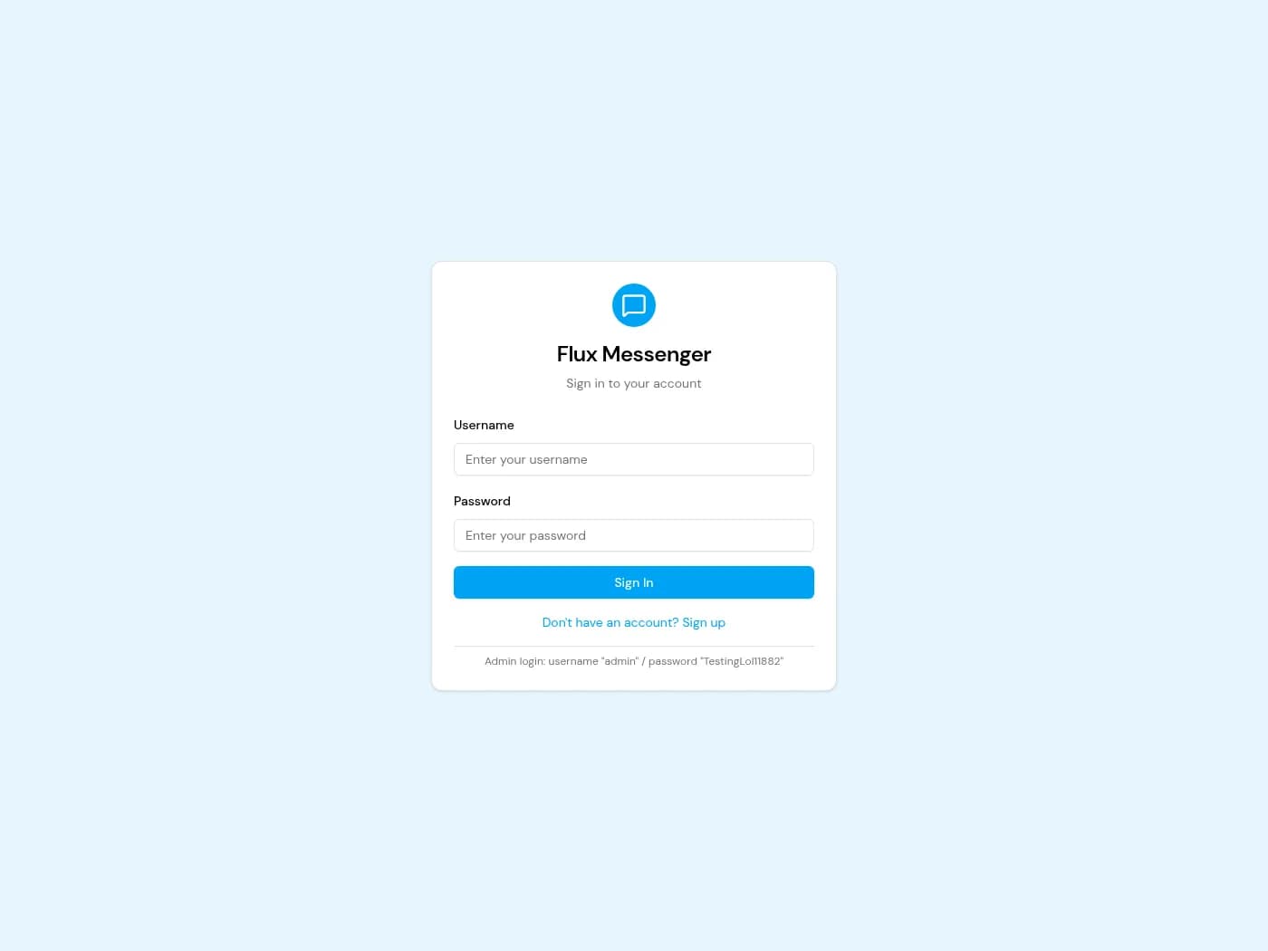 Flux Messenger - Secure Chat with NFT Gifts & Enhanced Admin Controls