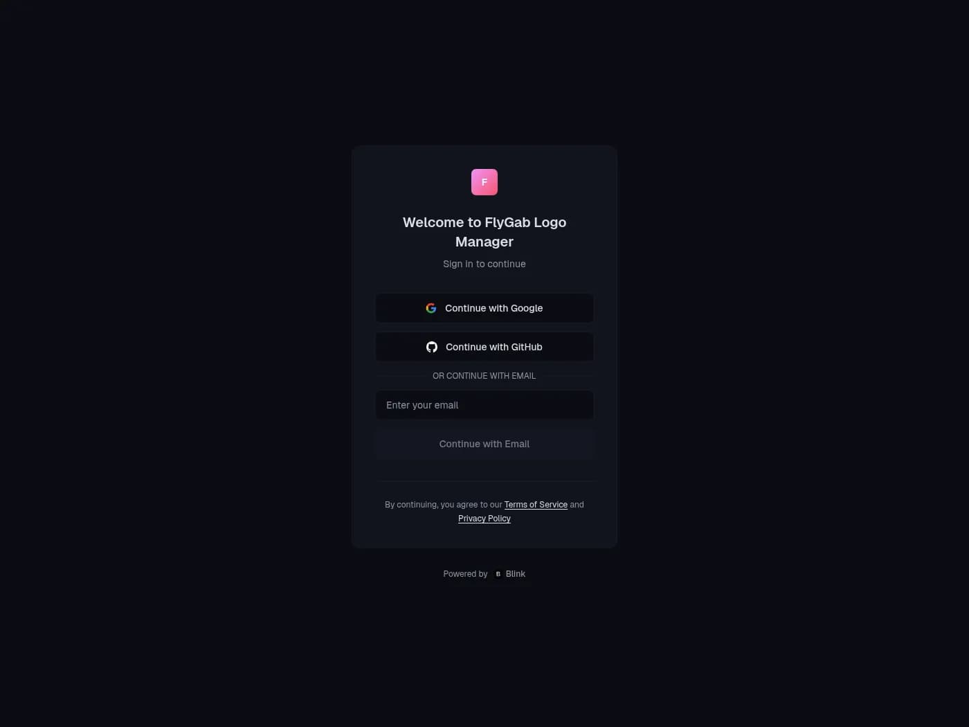 FlyGab Logo Manager