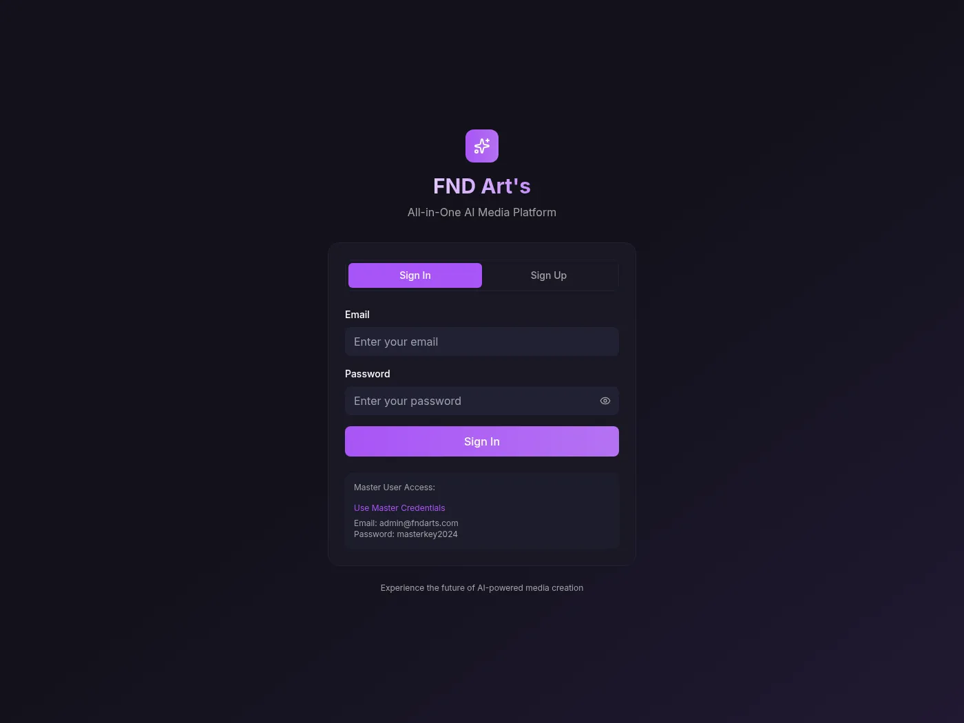 FND Art's: All-in-One AI Video, Image, and Voice Generation Platform