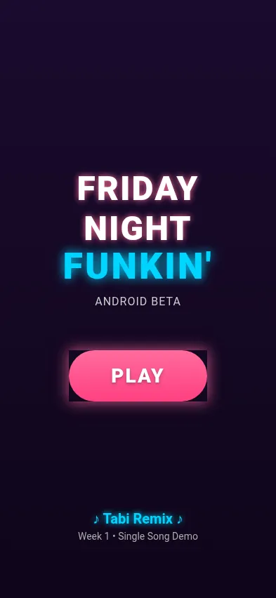 Friday Night Funkin' Android Beta: Single Song Demo