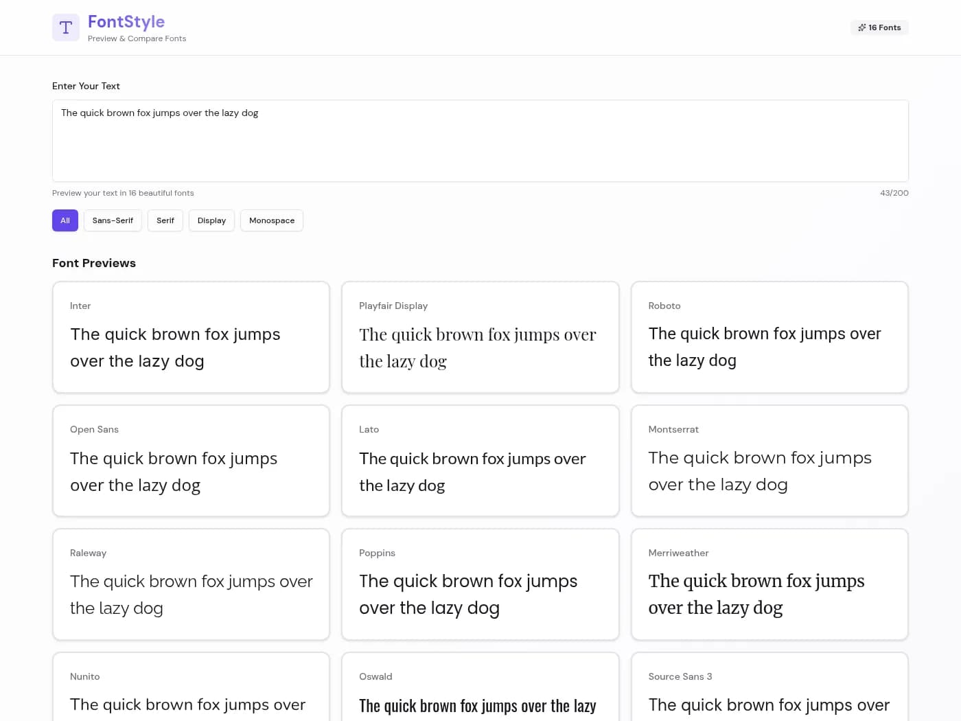 FontStyle SaaS Platform