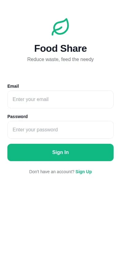 Food Donation Logistics & Charity Platform