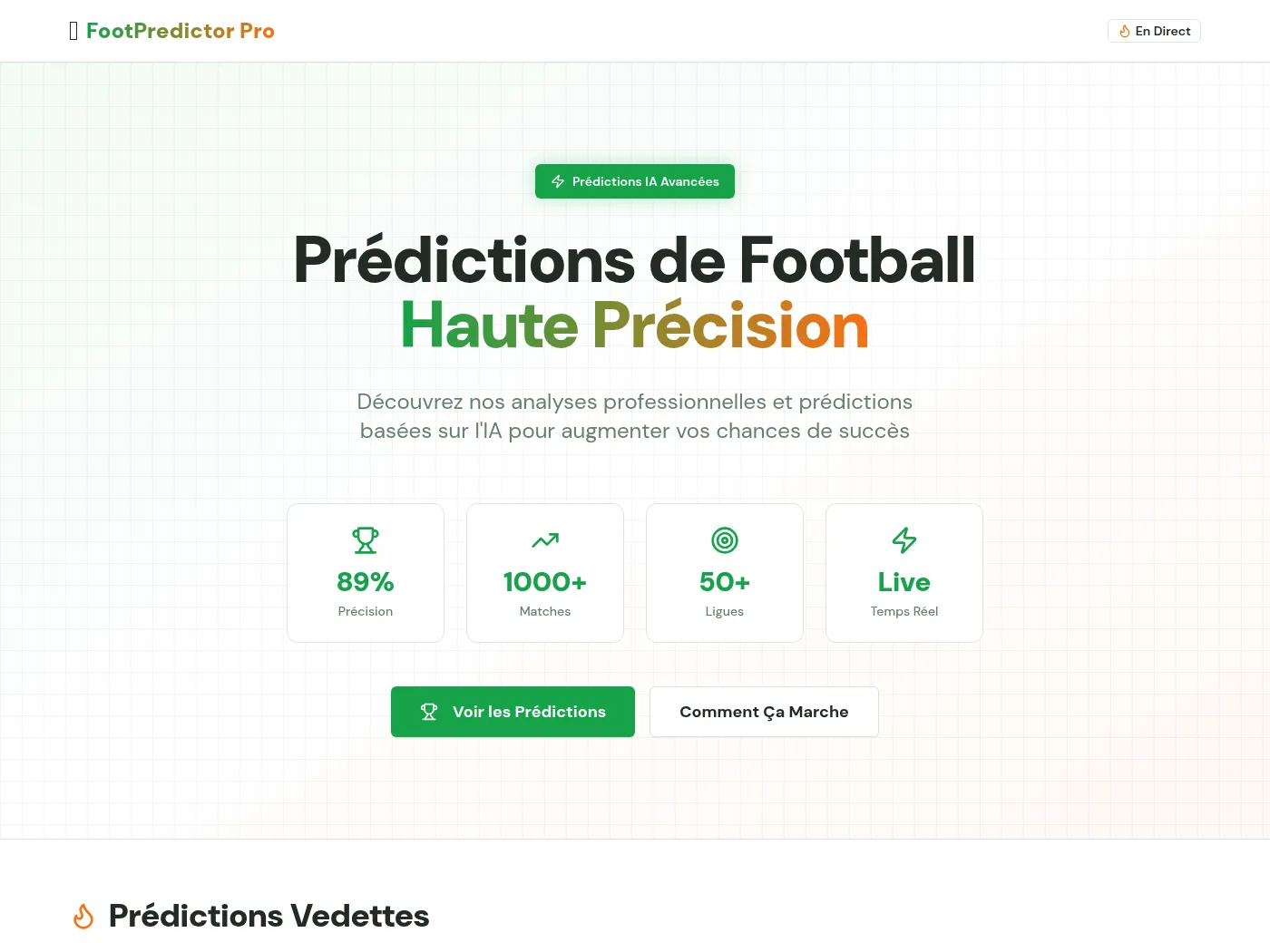 FootPredictor Pro