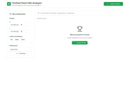 Football Smart Bet Analyzer