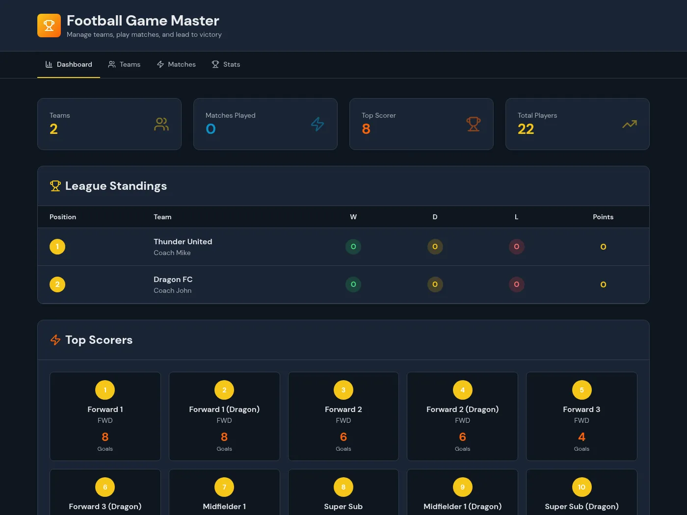 Football Game Master