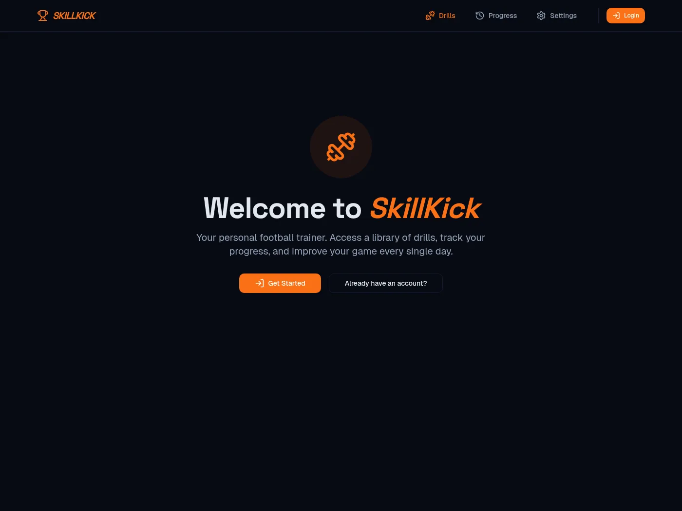 SkillKick Football Trainer