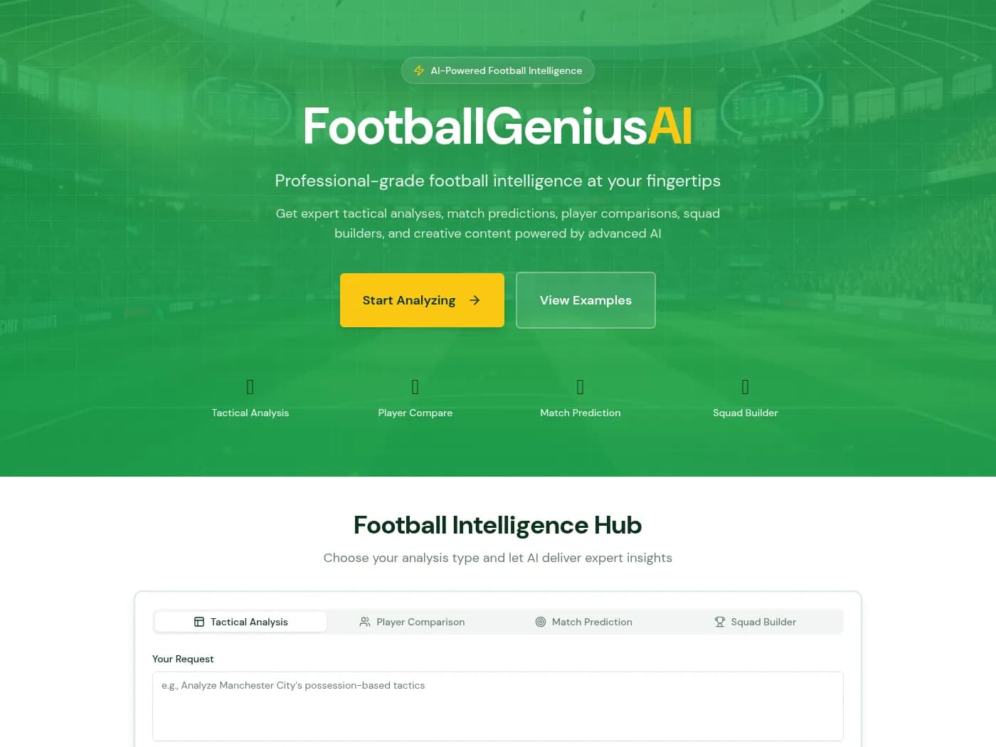 FootballGeniusAI: Professional Football Intelligence and Content System
