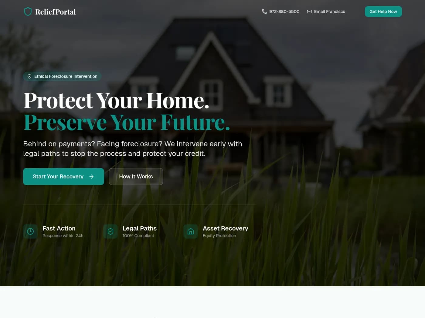 Foreclosure Relief Portal