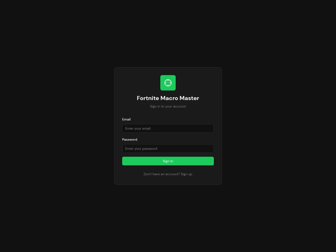Fortnite Macro Master