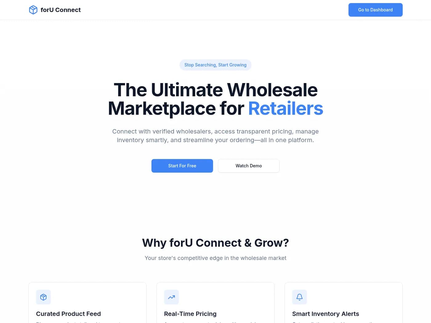 forU Connect and Grow: The Ultimate Wholesale Marketplace for Retailers