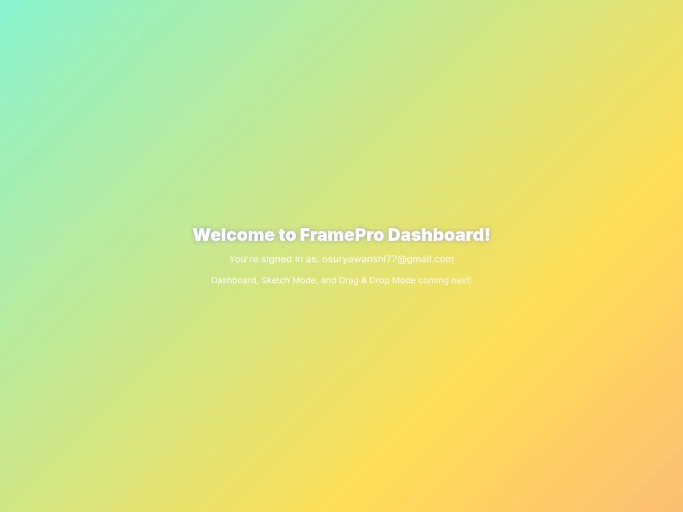 FramePro: Futuristic 3D Web SaaS with AI Sketch & Memphis UI
