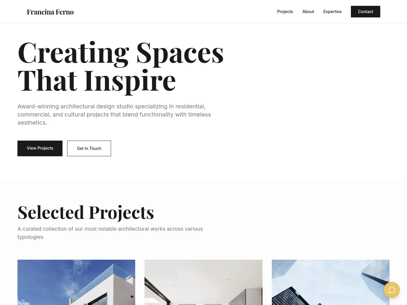 Francina Ferno Architect Portfolio
