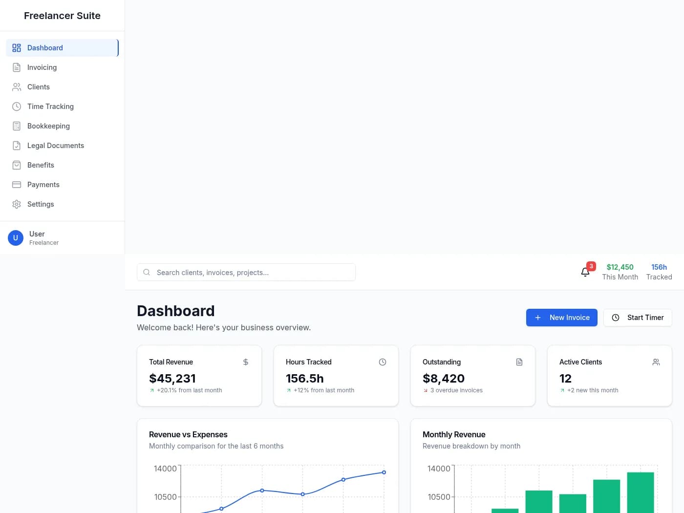 Freelancer Business Suite