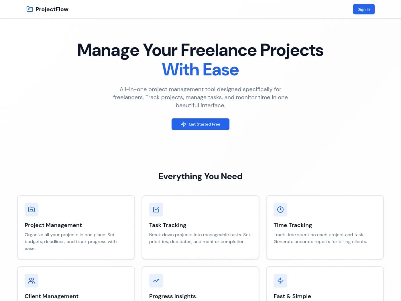 Freelancer Project Management Suite