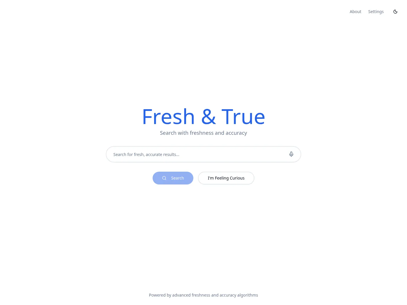 Fresh & True: Minimal Search Engine with Freshness and Accuracy Filters