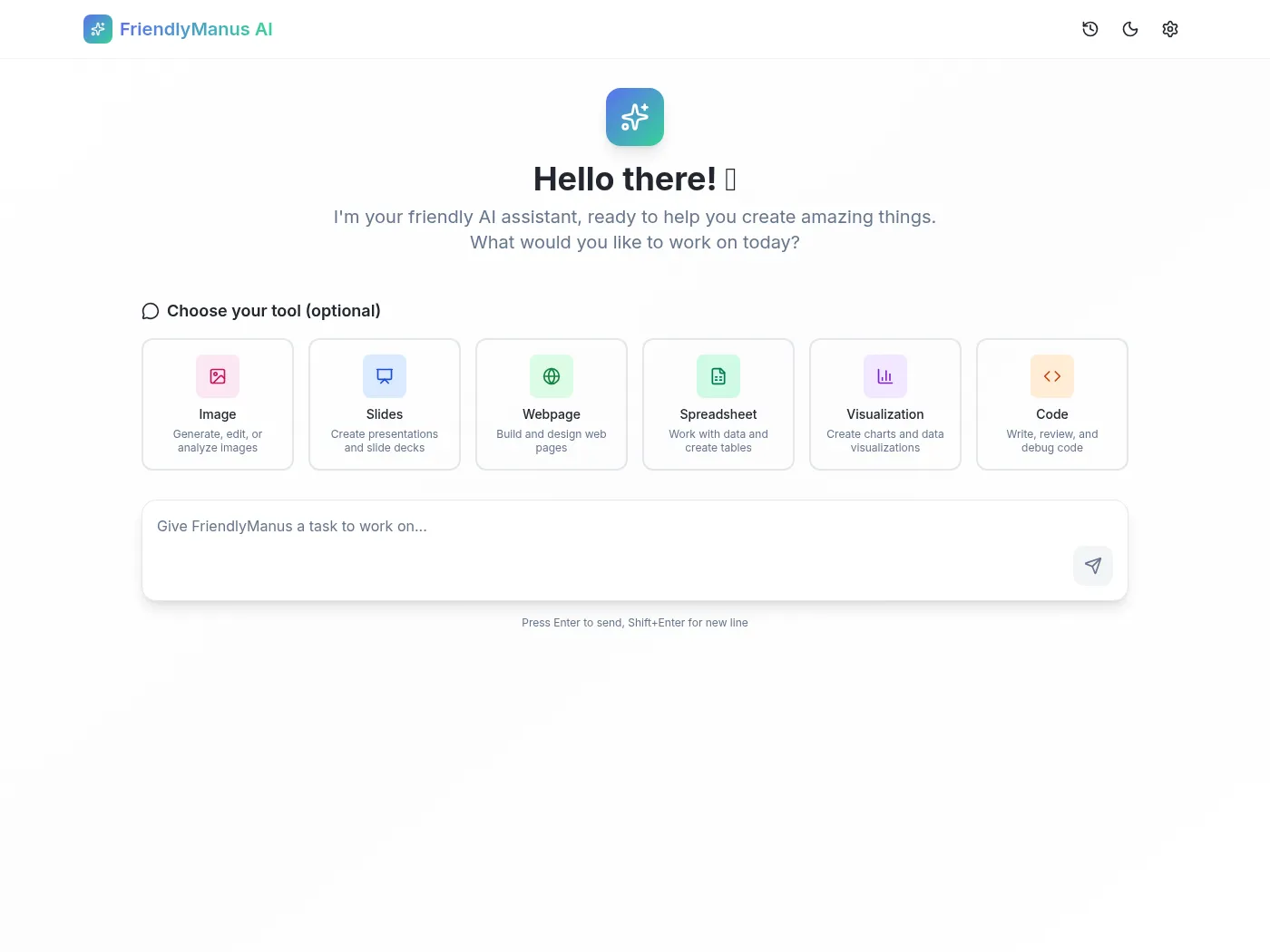 FriendlyManusAI: Next-Gen Conversational AI Platform