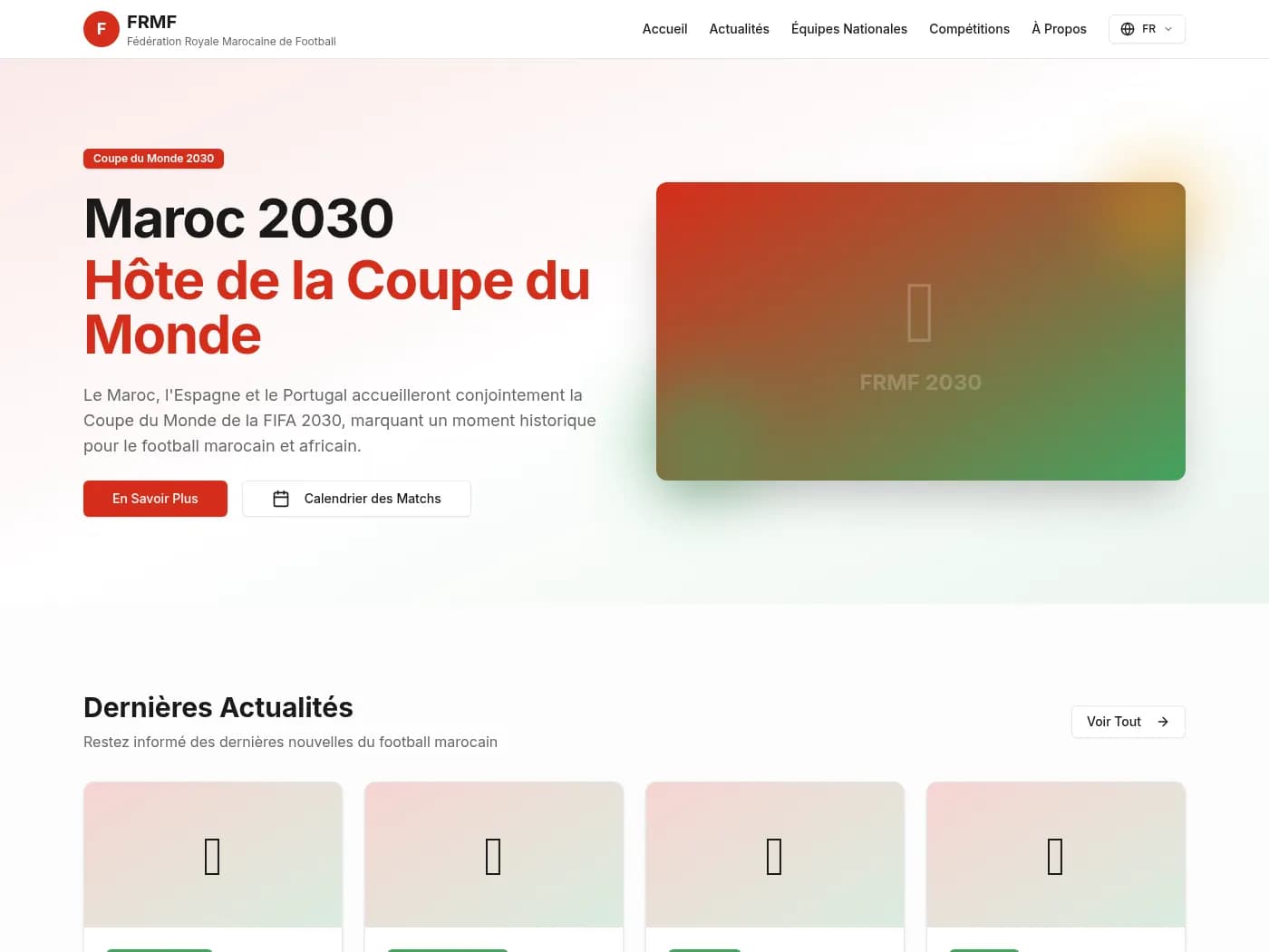 FRMF.ma Clone Web App