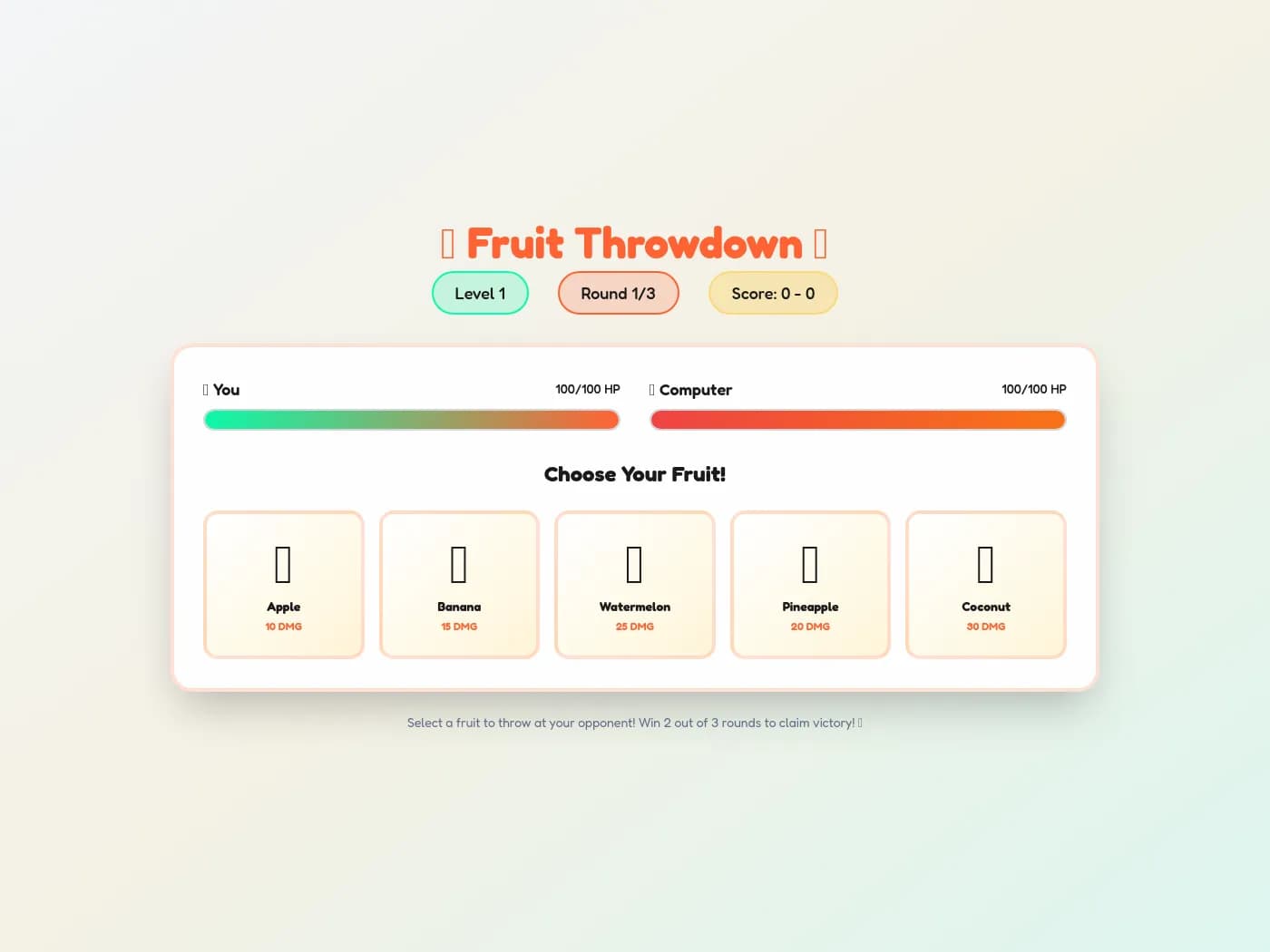 Fruit Trowing Dj