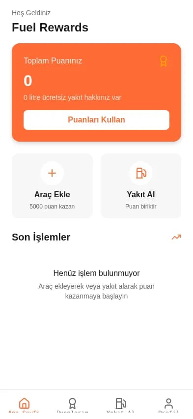 Fuel Rewards: Akaryakıt ile Puan Kazan ve Ücretsiz Yakıt Al