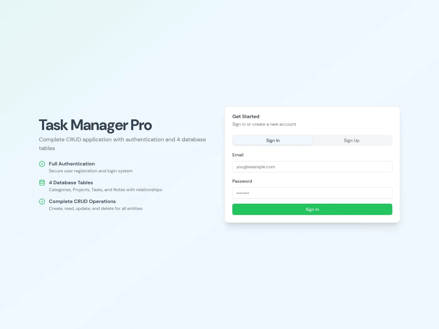 Full-Stack CRUD App with Authentication