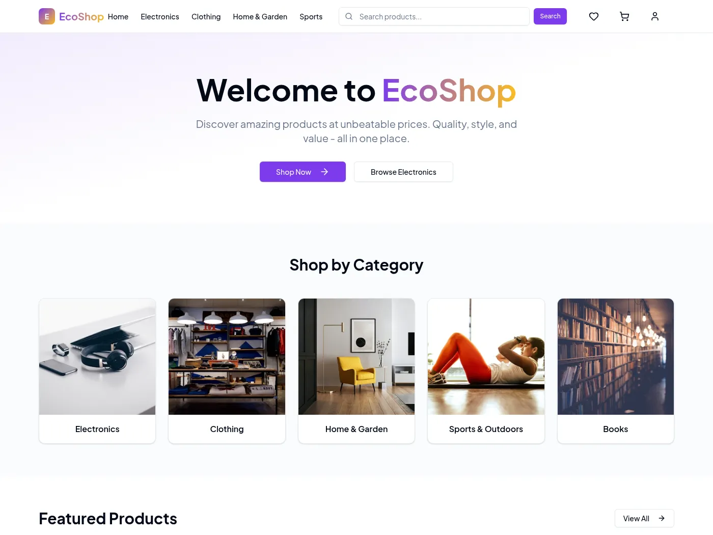 Full Stack Web Platform with Essential Functionalities