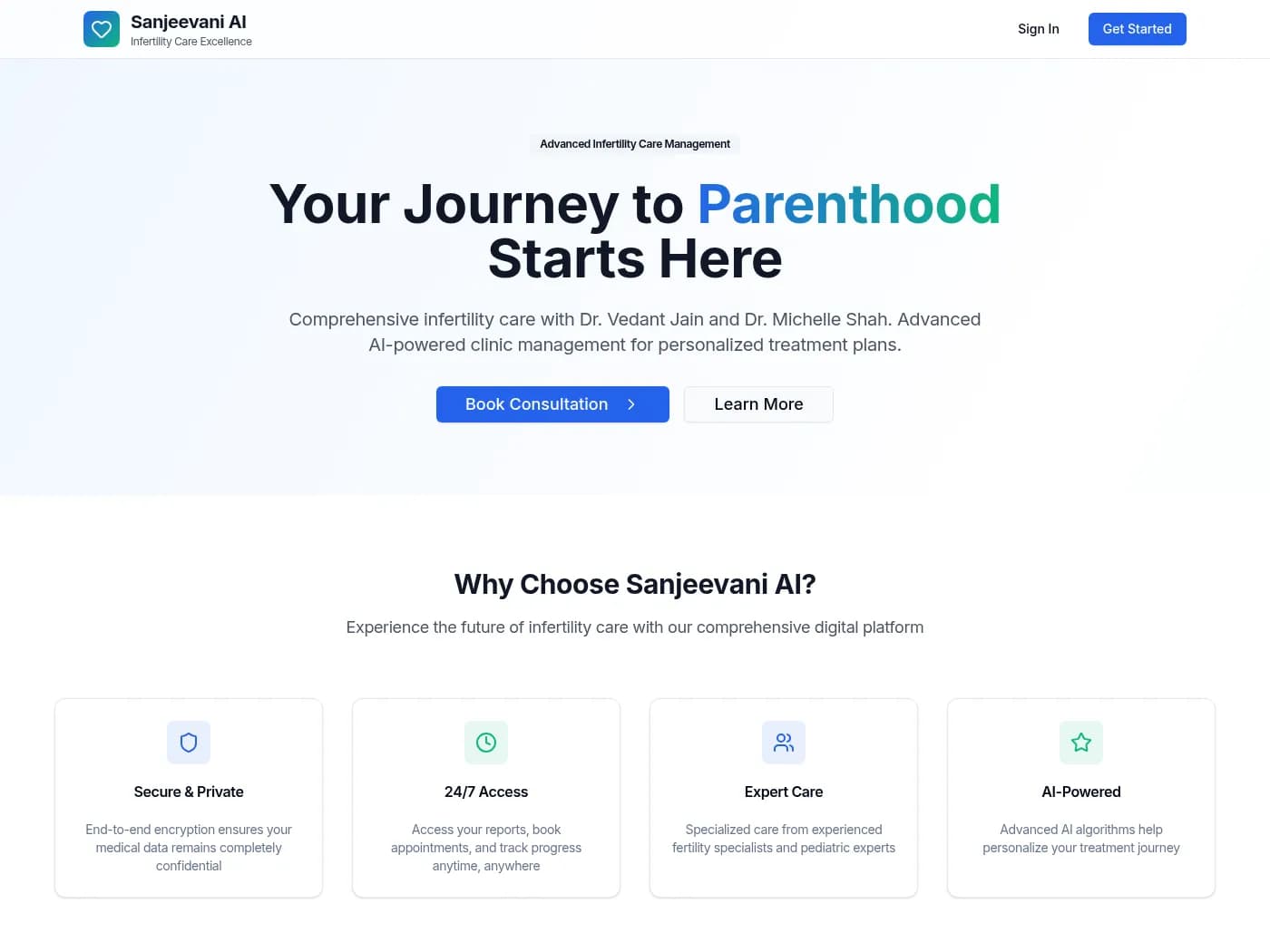 Full Stack Website PRD Implementation