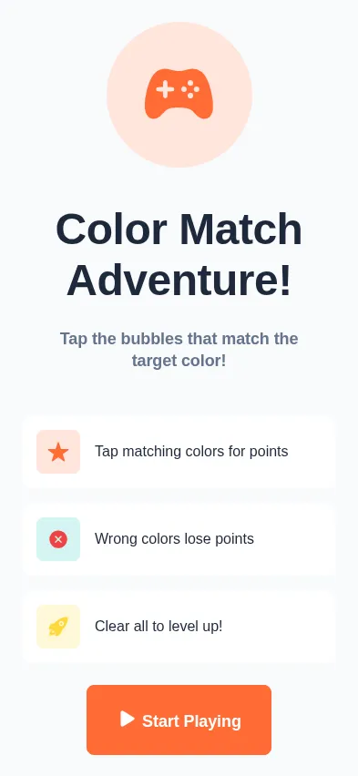 Fun Kids Game App