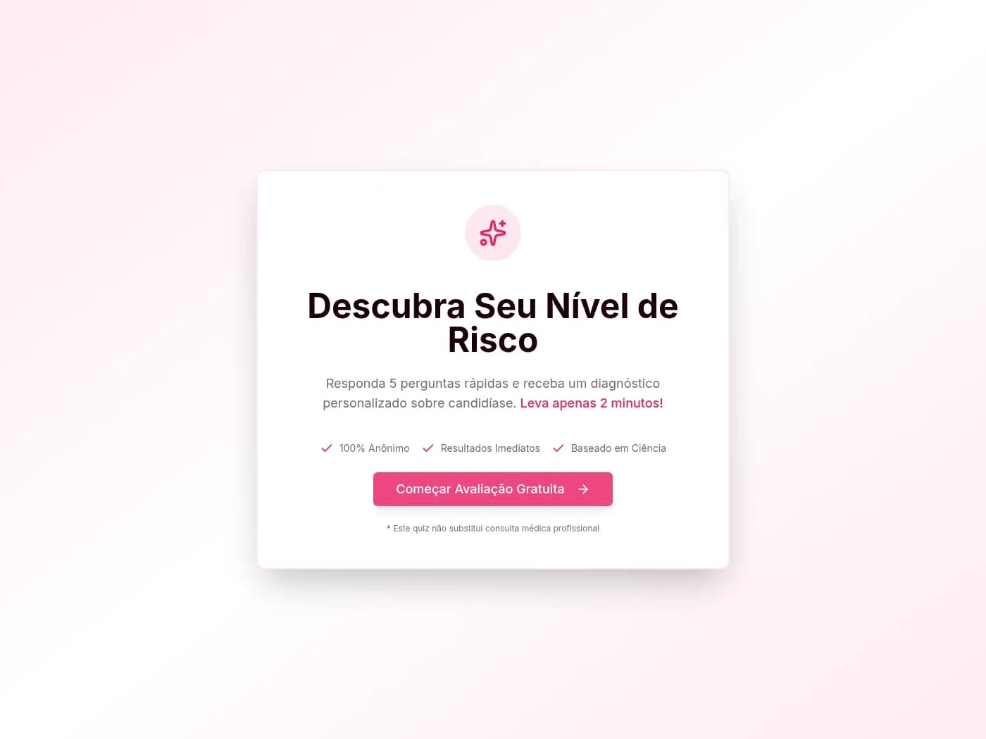 Funil Gamificado para Oferta Digital de Low Ticket - Candidíase