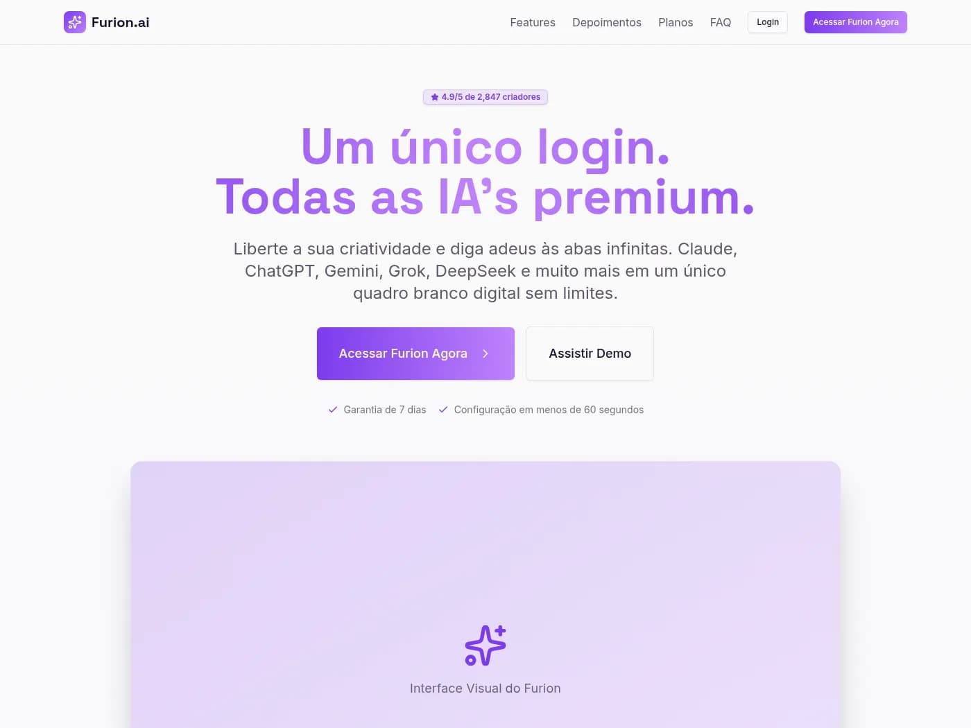 Furion.ai Platform Clone
