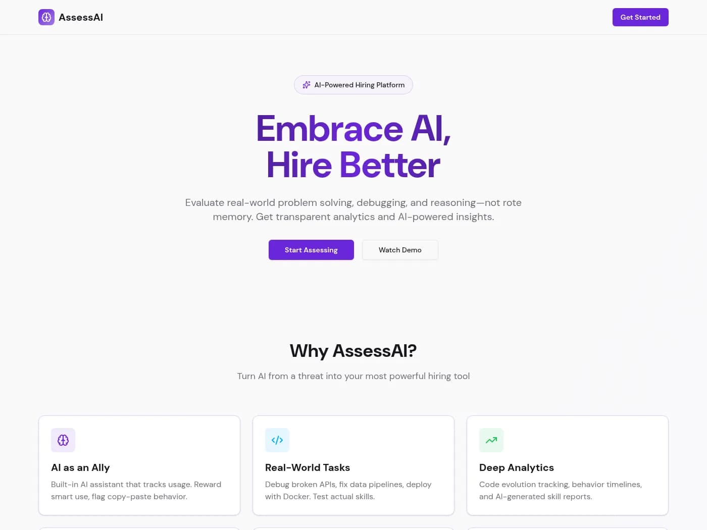 Future-Ready AI-Powered Hiring & Assessment Platform